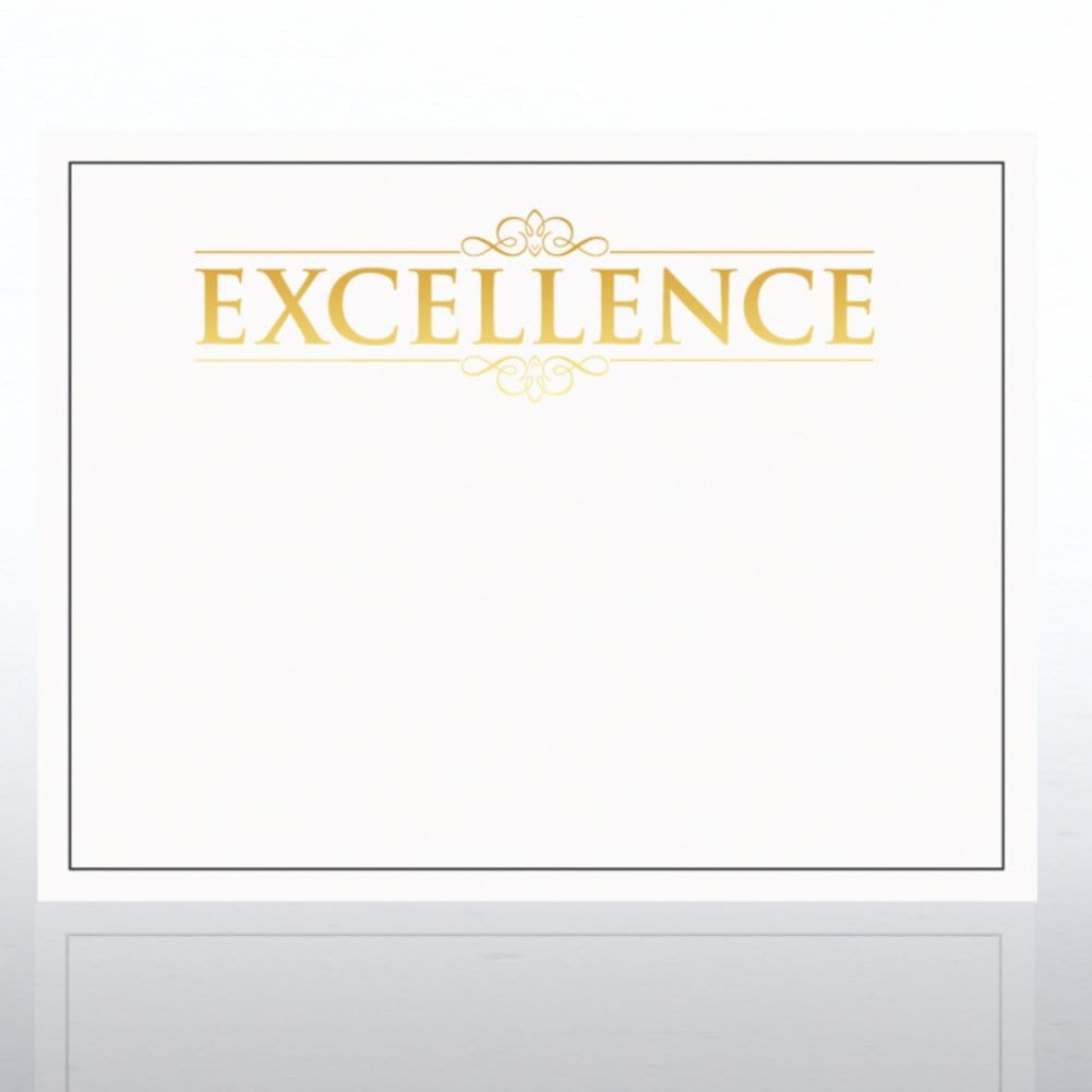 Foil Certificate Paper - Excellence – Baudville