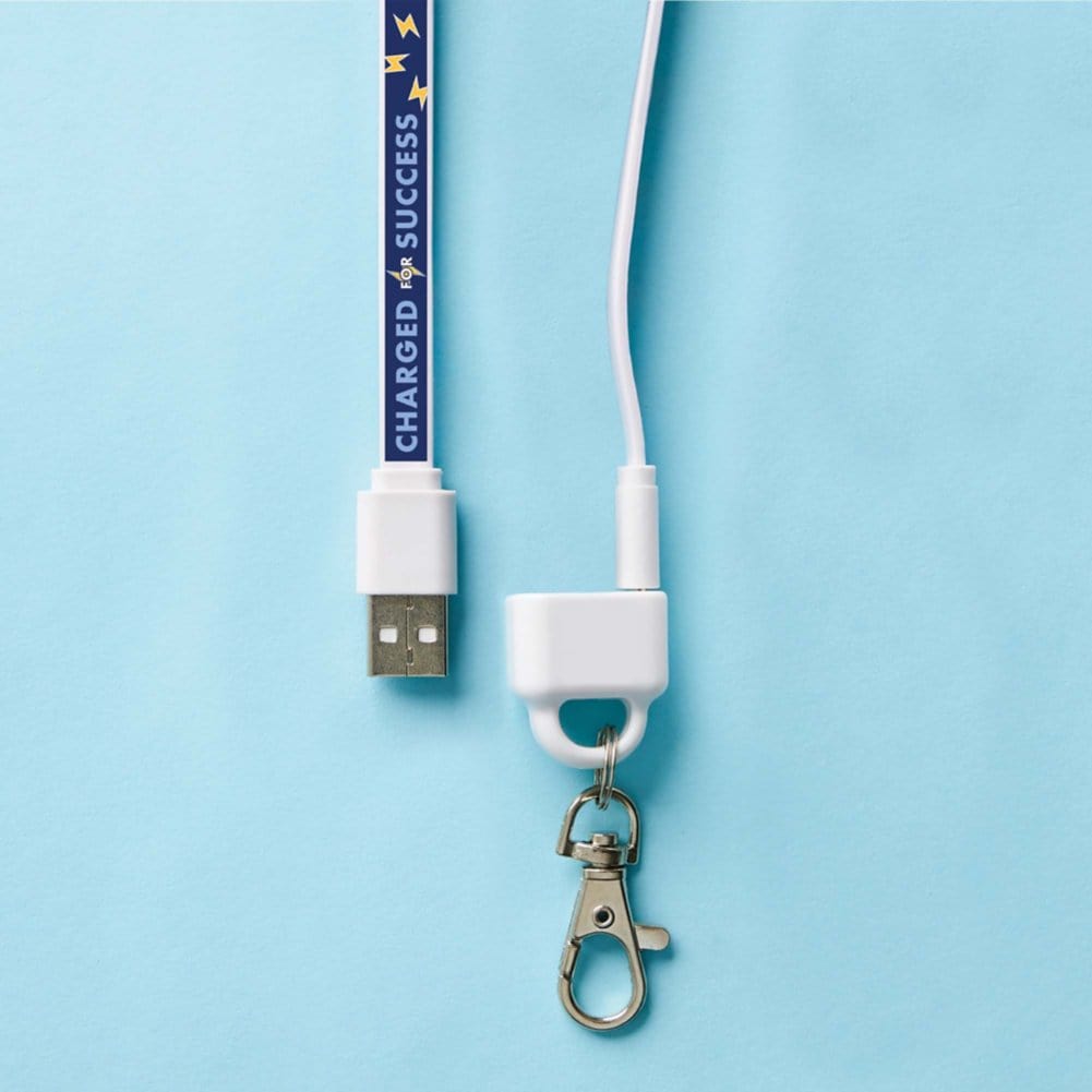 Powerstick Charging Cable Lanyard - Charged for Success – Baudville